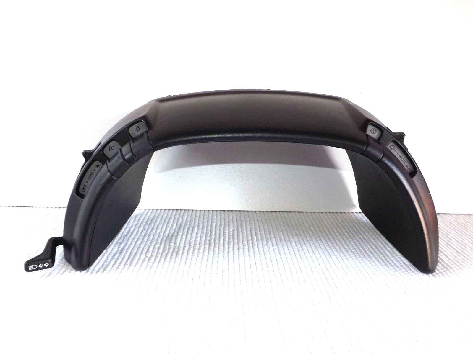 1990-1993 Dodge Daytona LeBaron instrument cluster hood trim bezel with ...