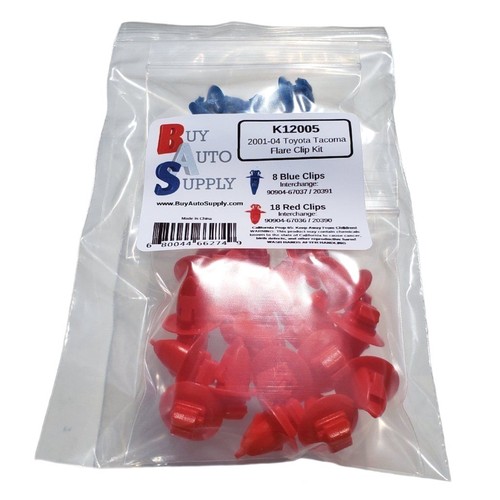 2001-2004 Toyota Tacoma Fender Flare Retainer Clip Fits 90904-67036 ...