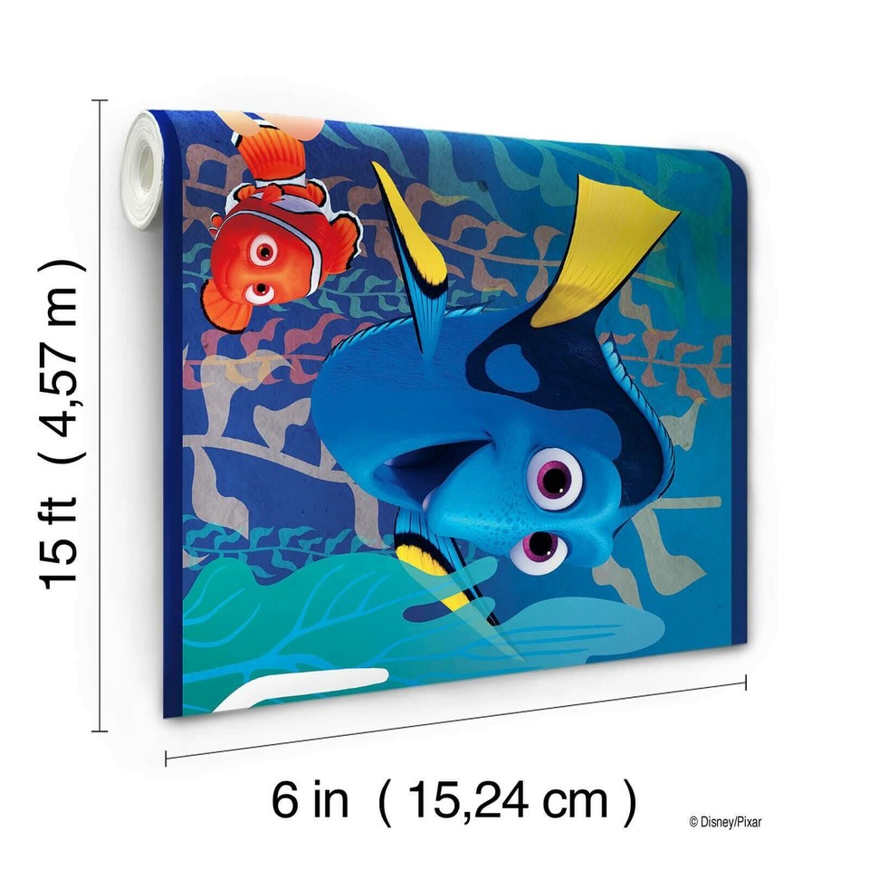 Disney Dory & Nemo in the Blue Sea on Sure Strip Wallpaper Border ...