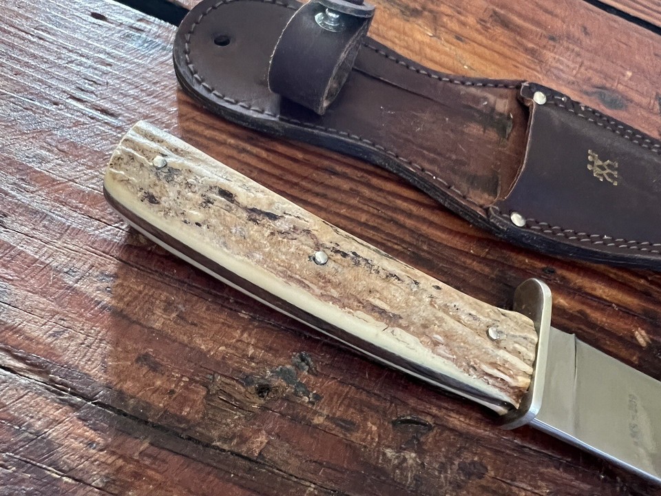 Vintage Friodur JA Henckels 602 Solingen Germany Stag Handle Hunting ...