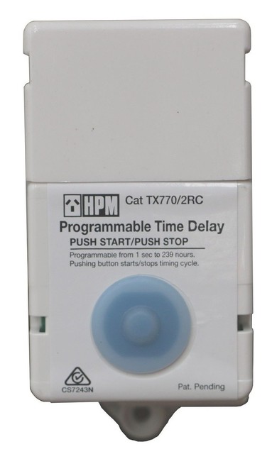 HPM Push Start/stop Time Delay Switch Programmable Surface Mount Aust ...