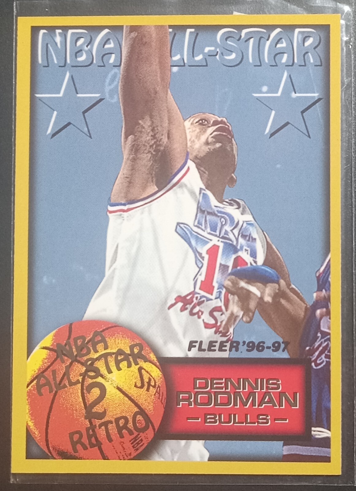 1996-97 Fleer Dennis Rodman All Star #296 Chicago Bulls NBA | eBay