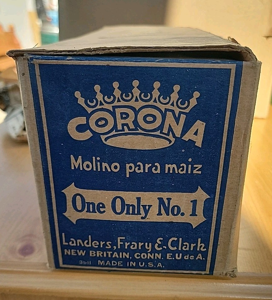Heavy Corona Landers Hand Crank Grain Wheat Corn Mill Grinder Vtg ...