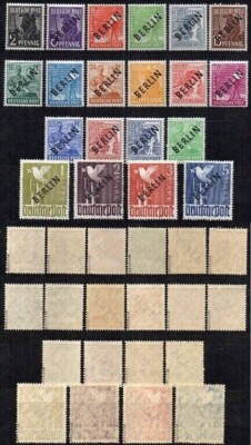 1948 GERMANY BERLIN Mi. 1-20 MNH-SIGNED | eBay UK