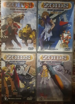 ZOIDS NEW CENTURY 2.1 - 2.4 COMPLETE VOLUMES TV SERIES DVD CARTOON ...