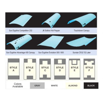 ETS Sunvision 28 Series Tanning Bed Acrylic | eBay