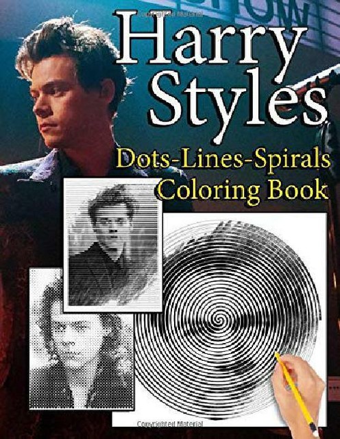 Harry Styles Dots Lines Spirals Coloring Book For All Fans NEW harry-styles-dots-lines-spirals-coloring-book-for-all-fans-new