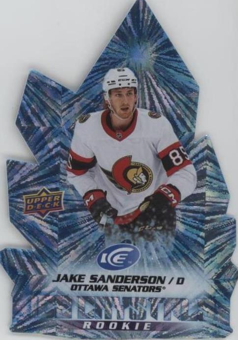 2022-23 Upper Deck Ice - Ice Crystals Rookies Jake Sanderson #IC-50 (RC ...