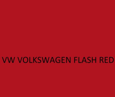 VW VOLKSWAGEN FLASH RED Machinery Equipment Enamel Gloss Paint | eBay UK