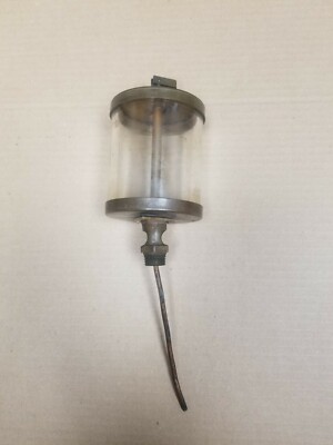 Antique Solid Brass / Glass Visible Drip Oiler Essex Corp. Machine ...