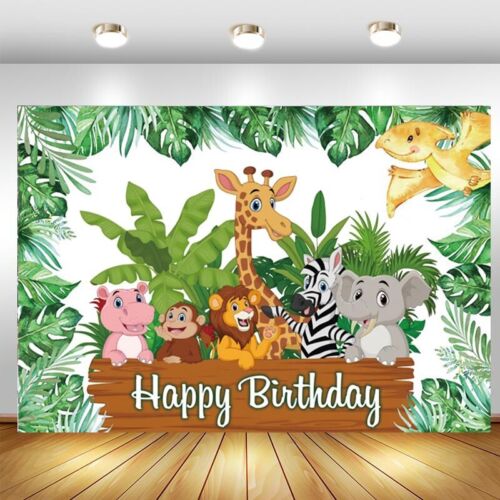 Jungle Safari Backdrop