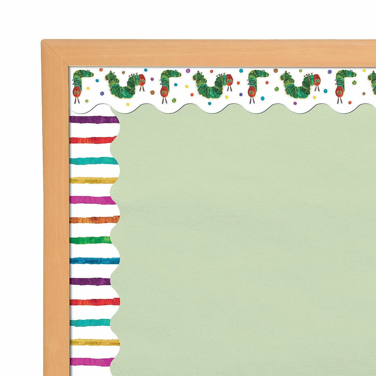 Very Hungry Caterpillar Dots Border