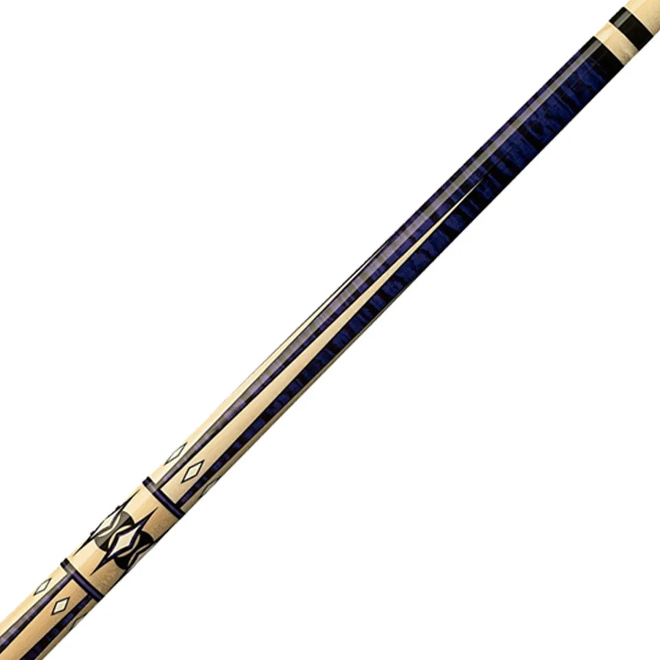 Players F2610 Flirt “Shot Maker” Pool Cue –Purple Maple, Diamond Inlays ...