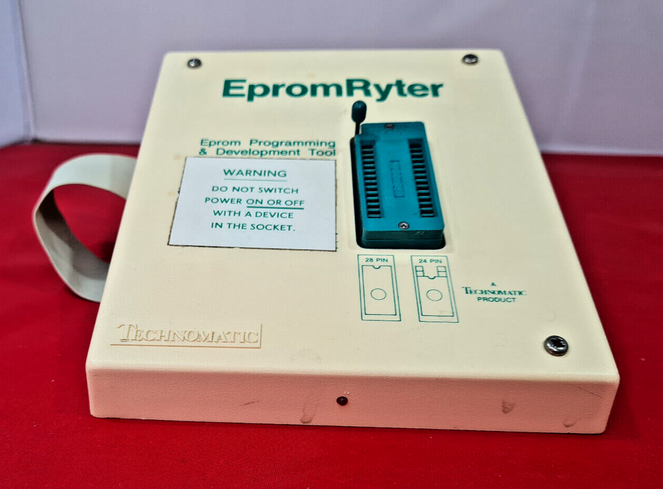 Technomatic Epromryter Eprom Programmierer Eichel Bbcsoftware & Anleitung PSU | eBay.de