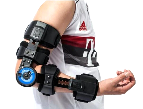 ROM Elbow Brace, Post OP Hinged Stabilizer Splint Arm Injury Recovery ...