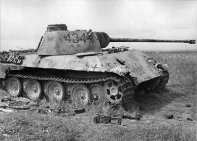 WW2 WWII Photo German Panzer V Panther Tank World War Two Wehrmacht ...