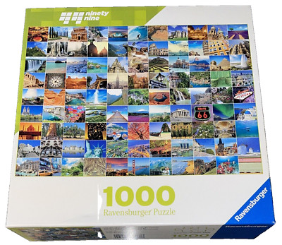 RAVENSBURGER 99 BEAUTIFUL PLACES ON EARTH 1000 PCEJigsaw Puzzle Factory ...