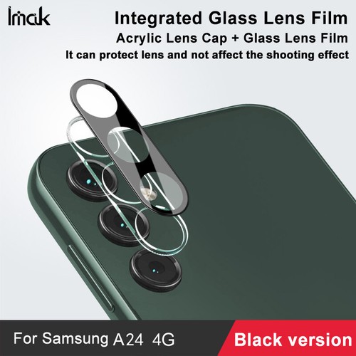 imak For Samsung Galaxy A24 4G, Camera Lens Cap Film Protector Black ...