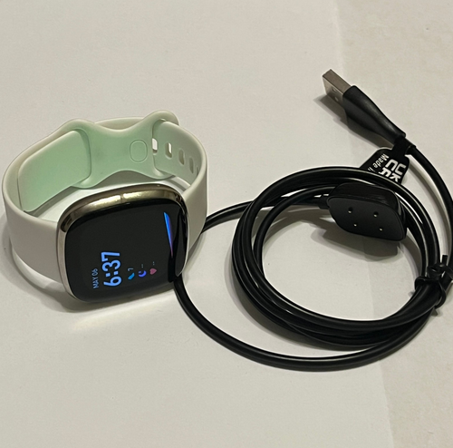 Fitbit Sense Advanced GPS Activity Tracker Smart Watch FB512 Silver ...