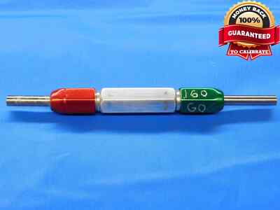 .1600 & .1640 PIN PLUG GAGE GO NO GO .1563 +.0037 OVERSIZE 5/32 4 mm .160 .164 | eBay