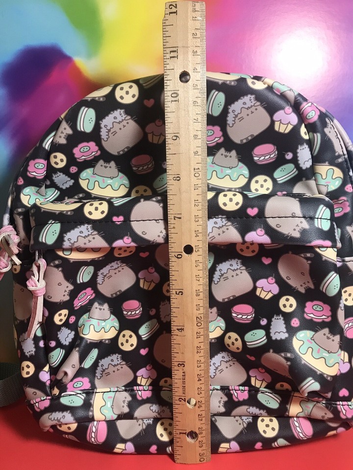2017 Pusheen Friends Adorable Mini Backpack Bookbag Purse Snacks ...