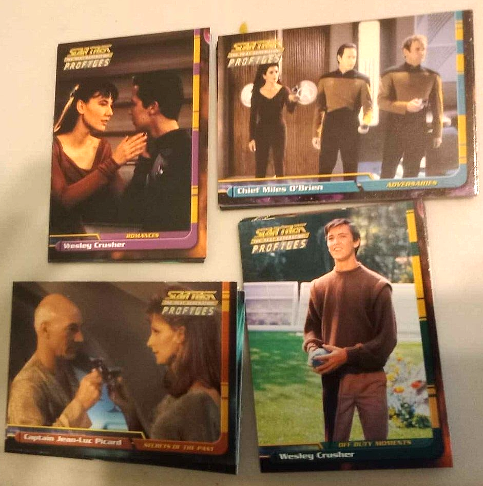 STAR TREK TNG PROFILES, COMPLETE SET TRADING CARDS ,2000 | eBay