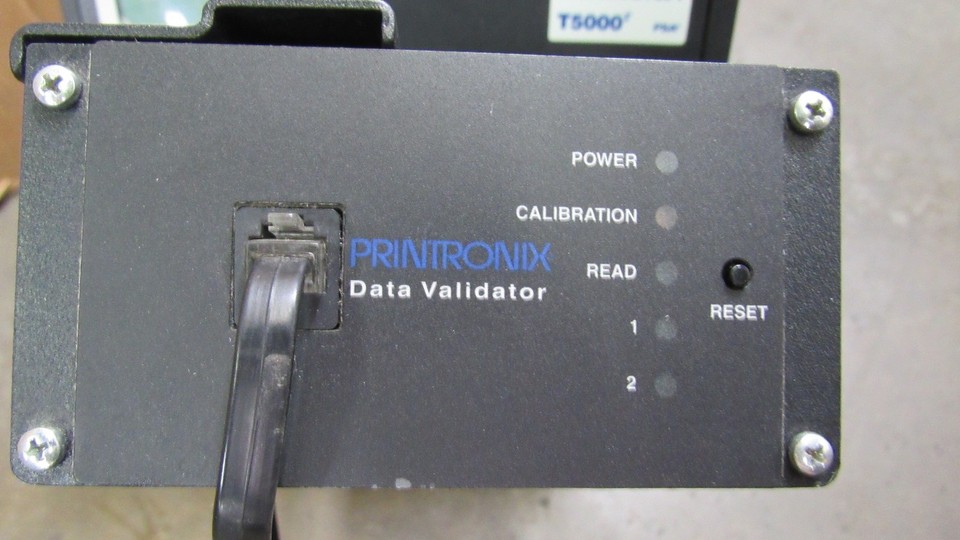 PRINTRONIX T5000 T5204 THERMAL BARCODE LABEL PRINTER W/ DATA VALIDATOR ...