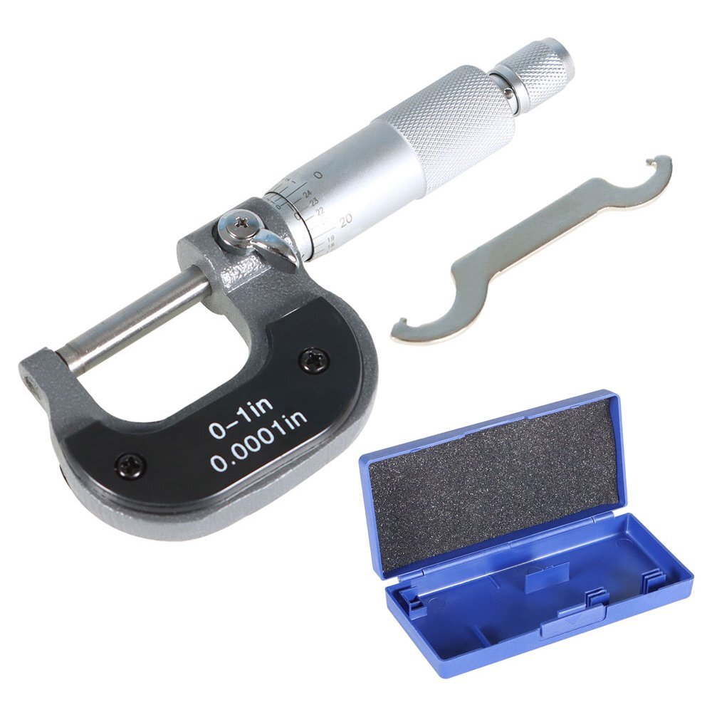 0-1'' Outside Micrometer 0.0001'' Premium Precision Carbide Tips ...