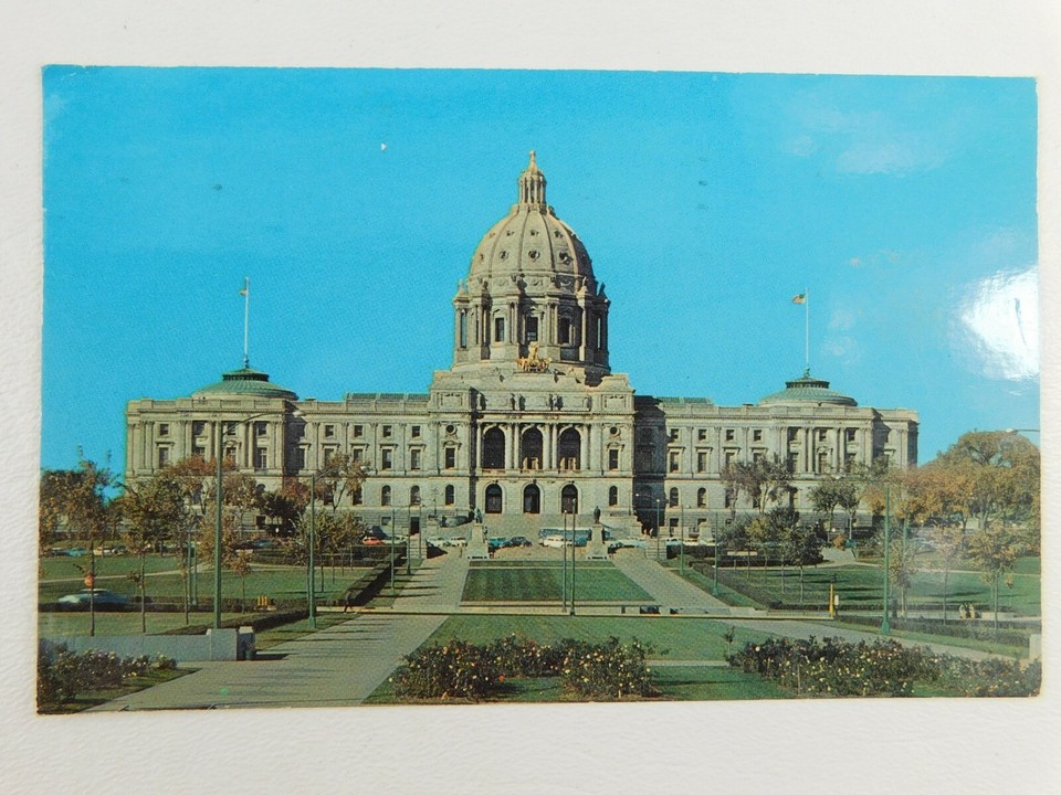 Minnesota State Capital Building St. Paul Posted Vintage Postcard | eBay