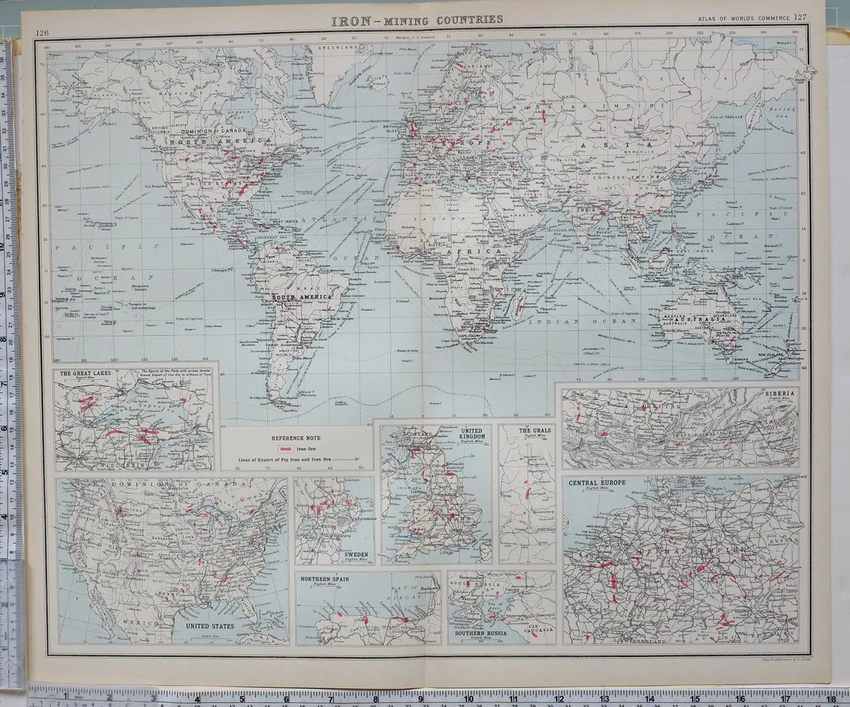 Iron Ore Map United States