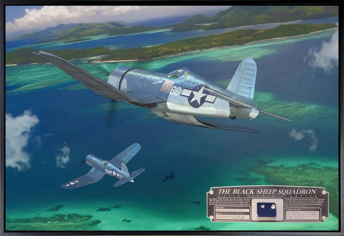 Pappy Boyington Black Sheep Squadron