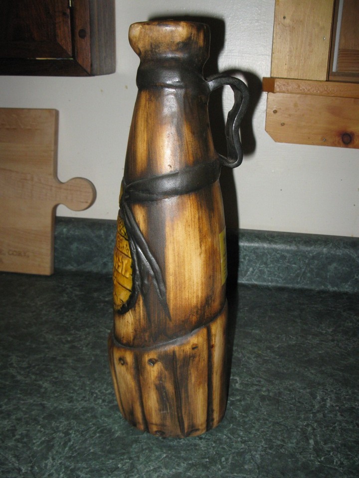 Tonel 120 stoneware Vino Fino Pinto empty wine bottle vintage | eBay