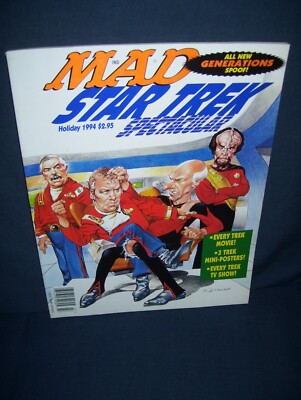 Mad Magazine Star Trek Special Holiday 1994 | eBay