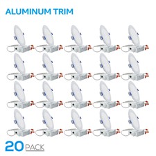 Intertek 4008363 - 6" Ultra-thin Recessed 5000k Ceiling Downlight W ...