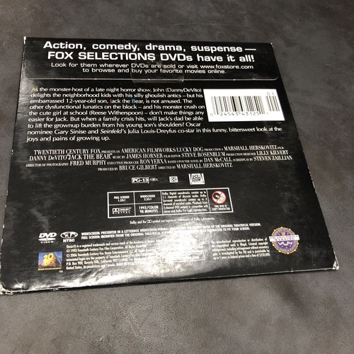 Jack the Bear (DVD, 2004) for sale online | eBay