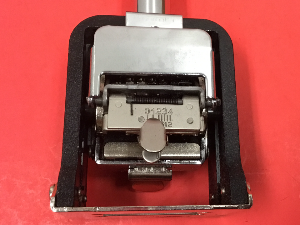 Bates Royall - P/N: RNM6-7 - Numbering Machine - 6 Wheels - 7 Movements ...