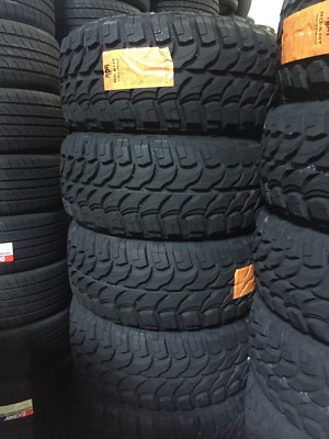 33X12.50R20LT 33 12.50 20 RDR RD-6 M/T 114Q 10PR Set of 4 Mud Tires ...