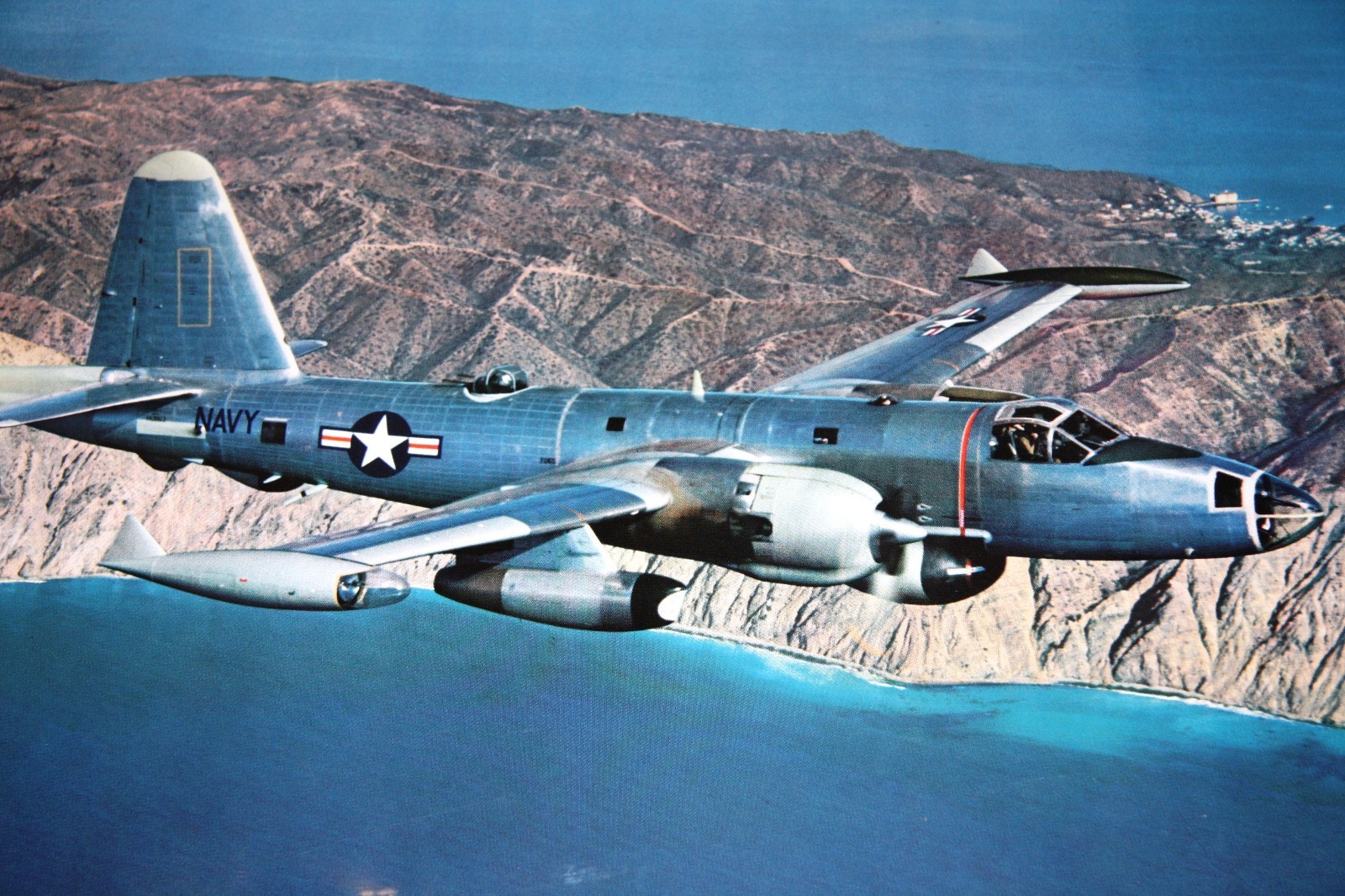 US Navy Neptune P2V7 - Original Vintage 1960's Lockheed Promotional ...