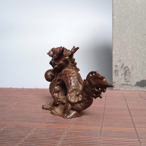 Chinese Antique Four Divine Beasts Blue Dragon Statue Collection | eBay