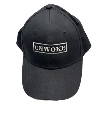 UNWOKE EMBRODERED HAT HOOK AND LOOP CLOSEURE | eBay