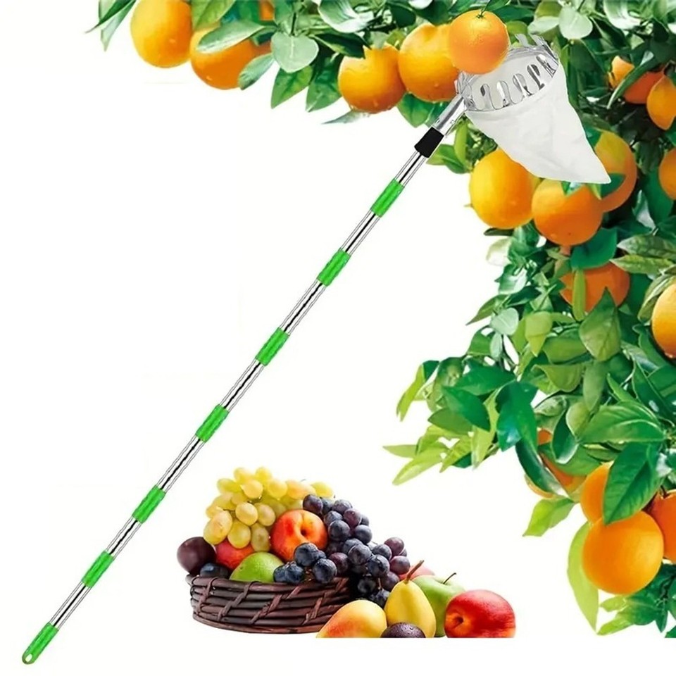 Fruit Picking Tools, Metal Cherry Picking Tools, Fruit Picking Basket ...