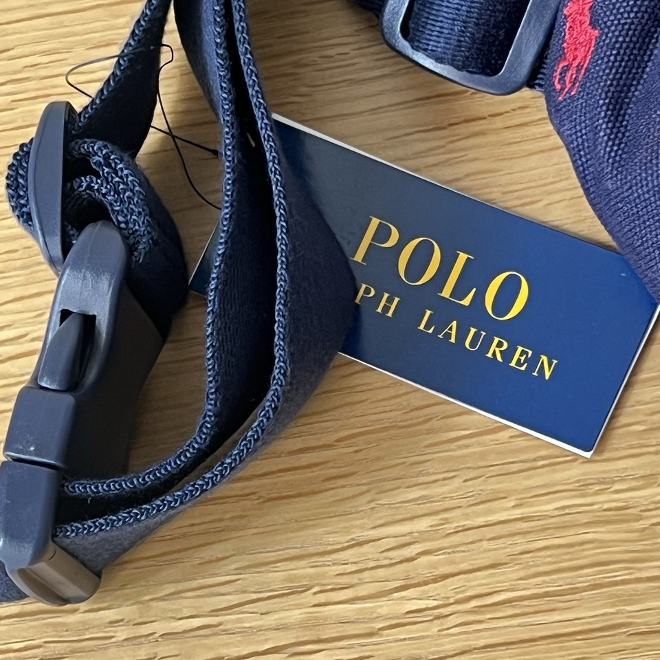 Polo Ralph Lauren USA Flag 3 Pocket Waist Bag Fanny Pack Unisex Navy ...