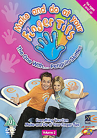 FINGER TIPS PENGUIN SKITTLES DVD KIDS FEARNE COTTON STEPHEN MULHERN ...
