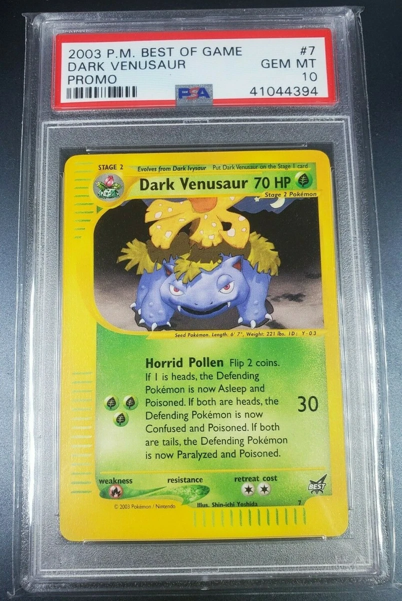 Dark Venusaur Card