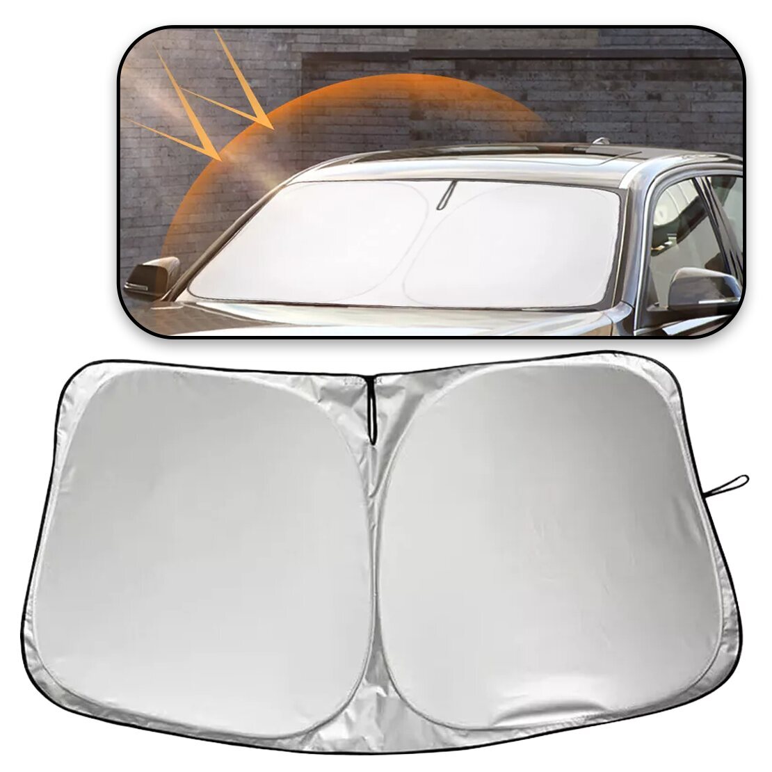 Windscreen heat shield store