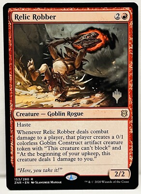 Relic Robber - #153-MTG-Stamped Promo Pack: Zendikar Rising (PPZNR ...