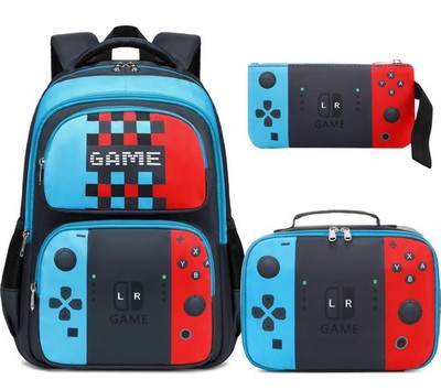 Kids Backpack for School Boys Gamer School Bag for Elementary Kids ...