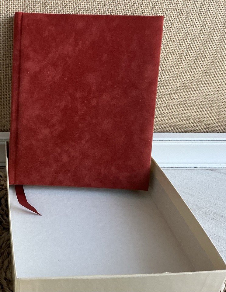 Vintage Hallmark Journal Diary With Box Burnt Rust/Orange 1980’s NIB | eBay