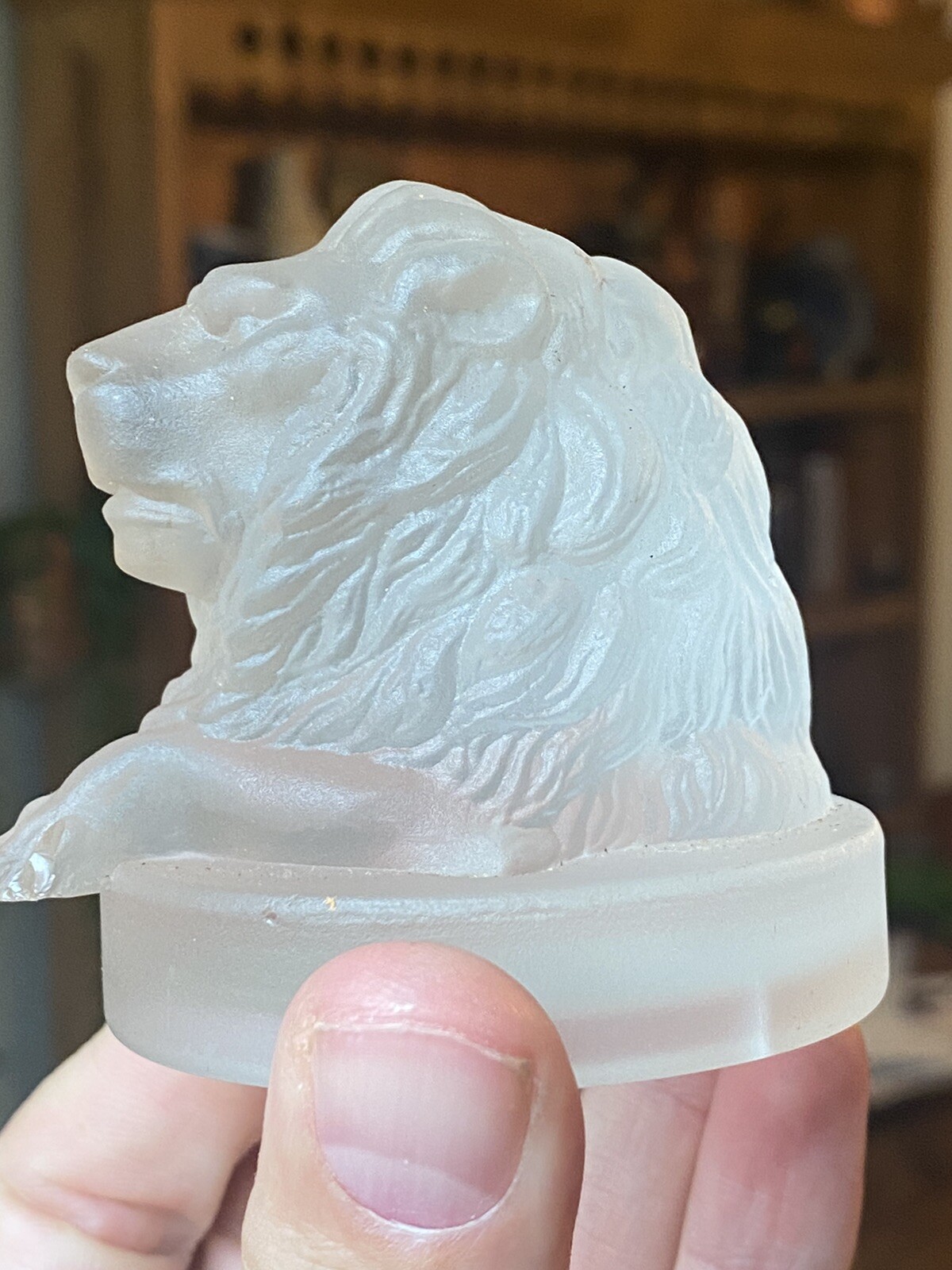 Lot of 3 James Gillinder & Sons 1876 CENTENNIAL EXHIBITION Glass Lion ...