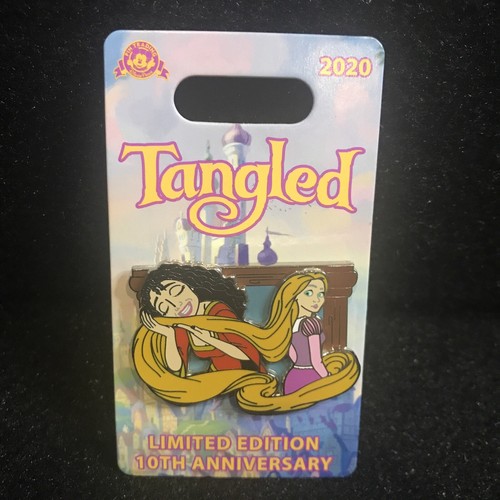 Disney Tangled 10th Anniversary Rapunzel And Mother Gothel Pin LE 3000 New | eBay
